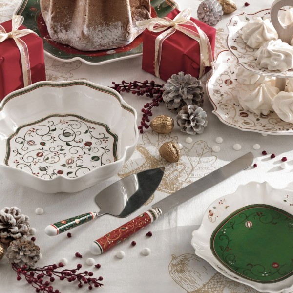 Brandani - Pala Dolce Tempo di Festa Inox con Manico in Ceramica